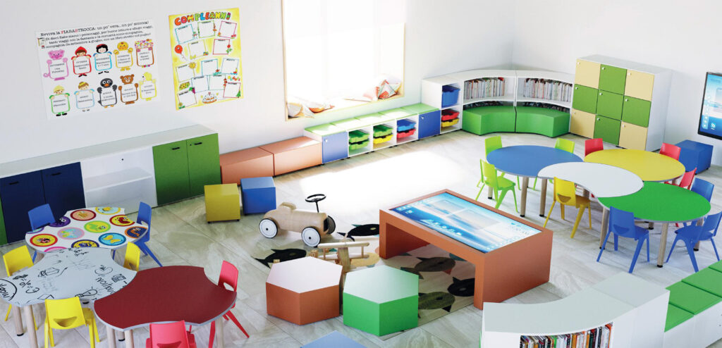 Mobilier școlar - Clasa digitalizată